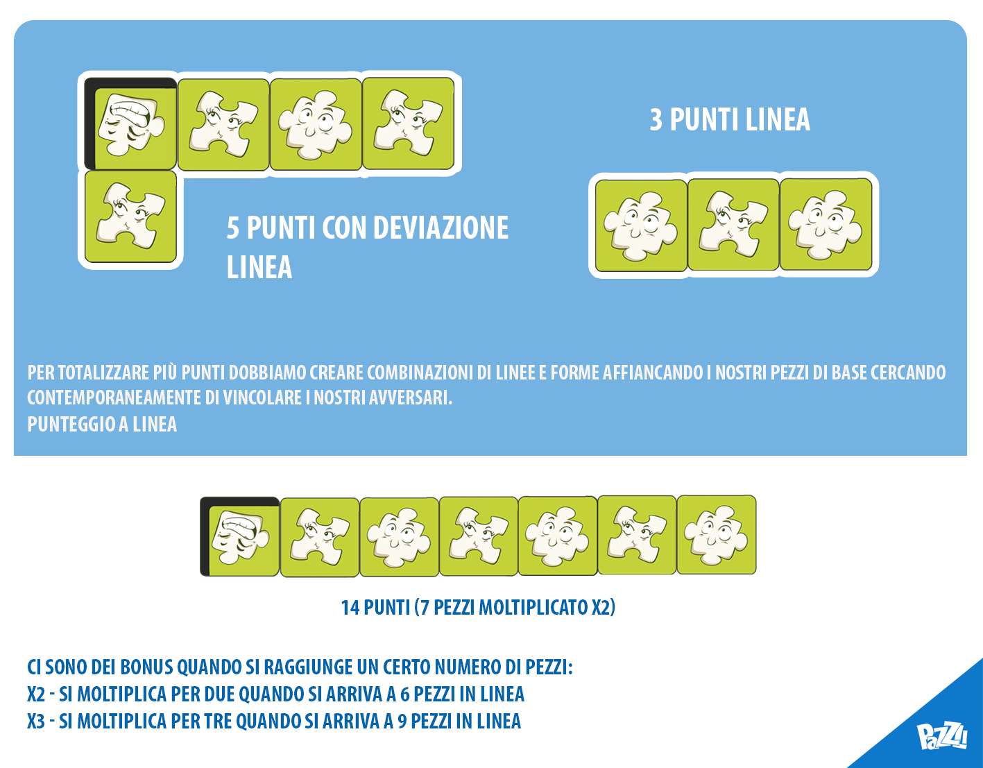 Pazzli - regole gioco - Kakuro Production